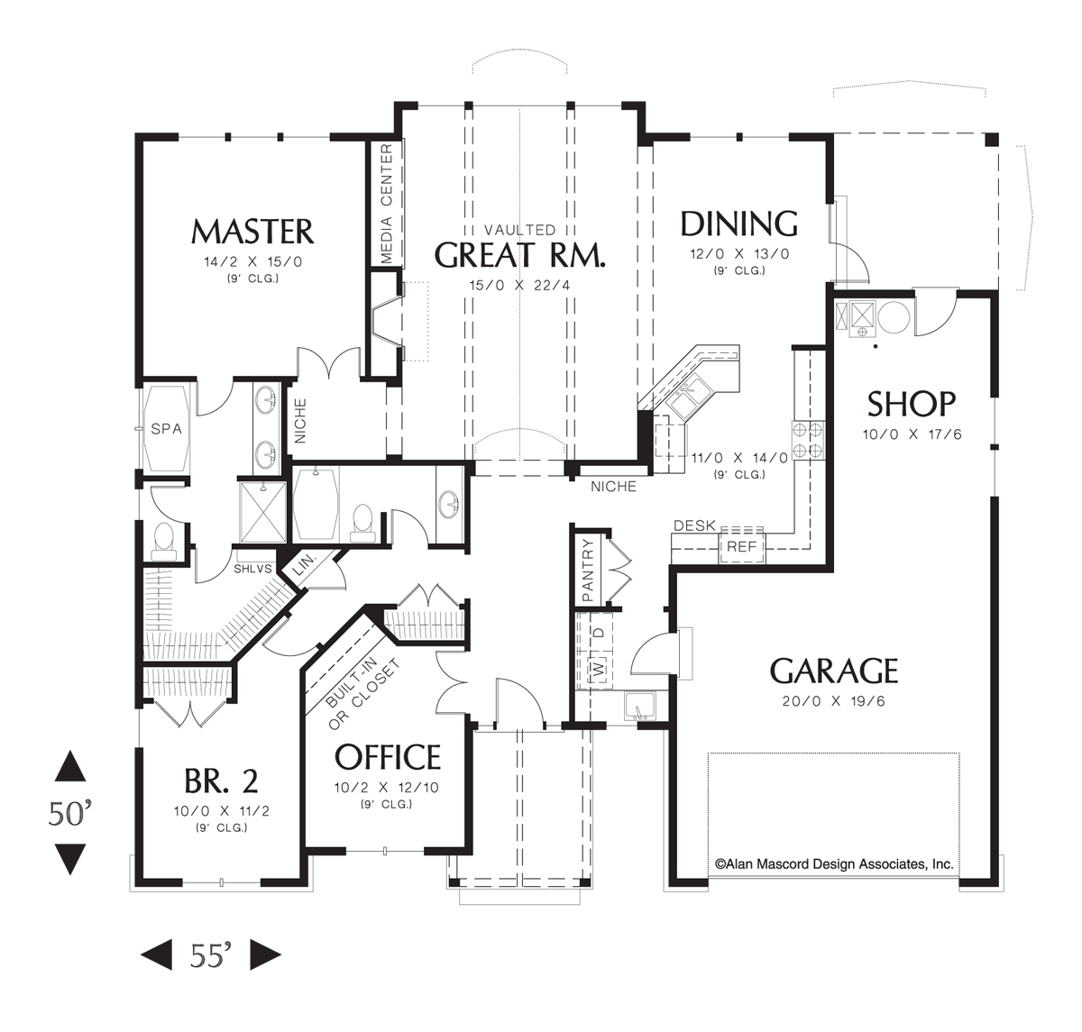 Craftsman House Plan 1149B The Pendleton: 1817 Sqft, 3 Beds, 2 Baths