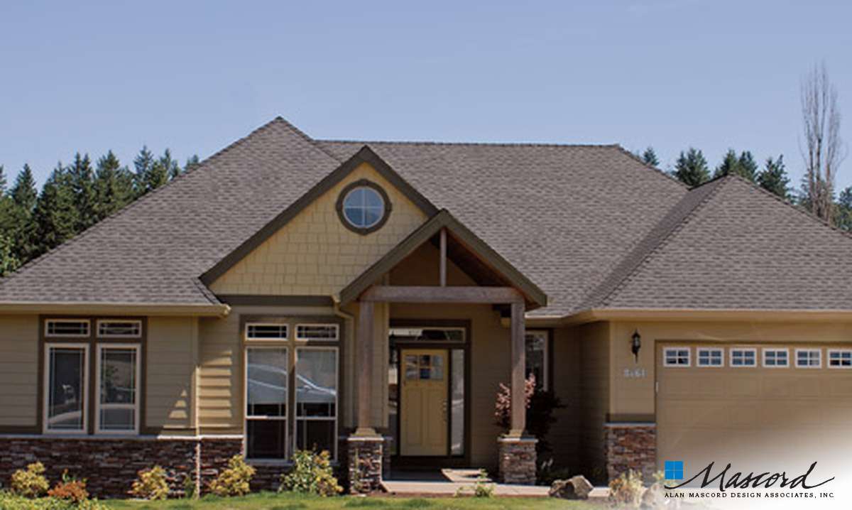 Craftsman House Plan 1149B The Pendleton: 1817 Sqft, 3 Beds, 2 Baths