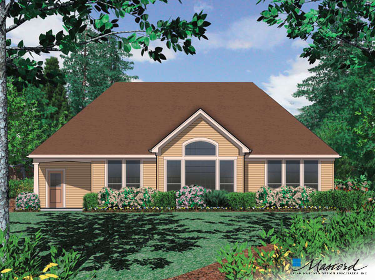 Craftsman House Plan B1149B The Pendleton: 1817 Sqft, 3 Beds, 2 Baths