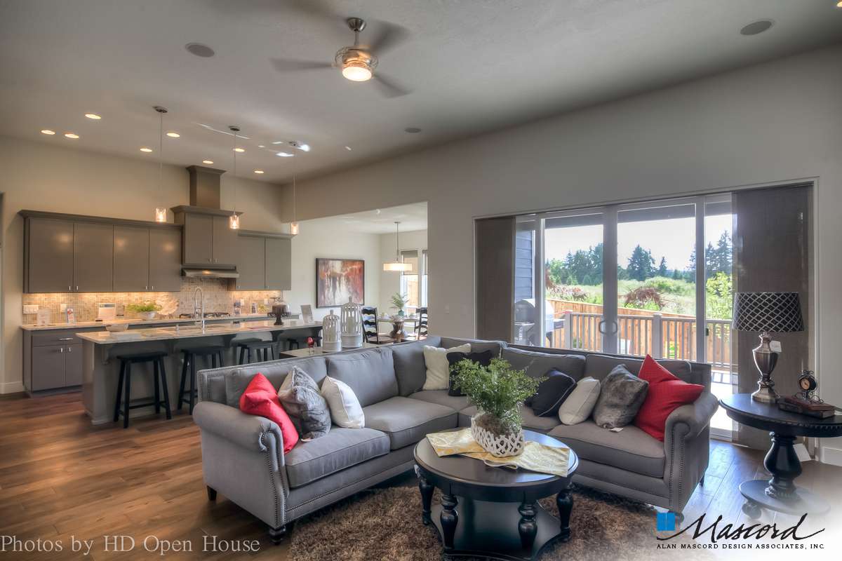 Craftsman House Plan 1245C The Lincoln: 2368 Sqft, 3 Beds, 2.1 Baths