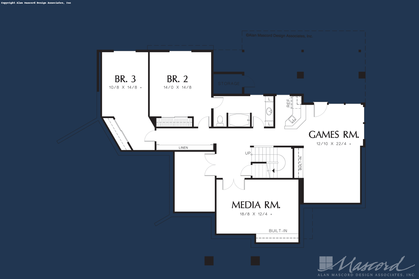 Contemporary House Plan 1312 The Cogan: 3557 Sqft, 3 Beds, 2.1 Baths