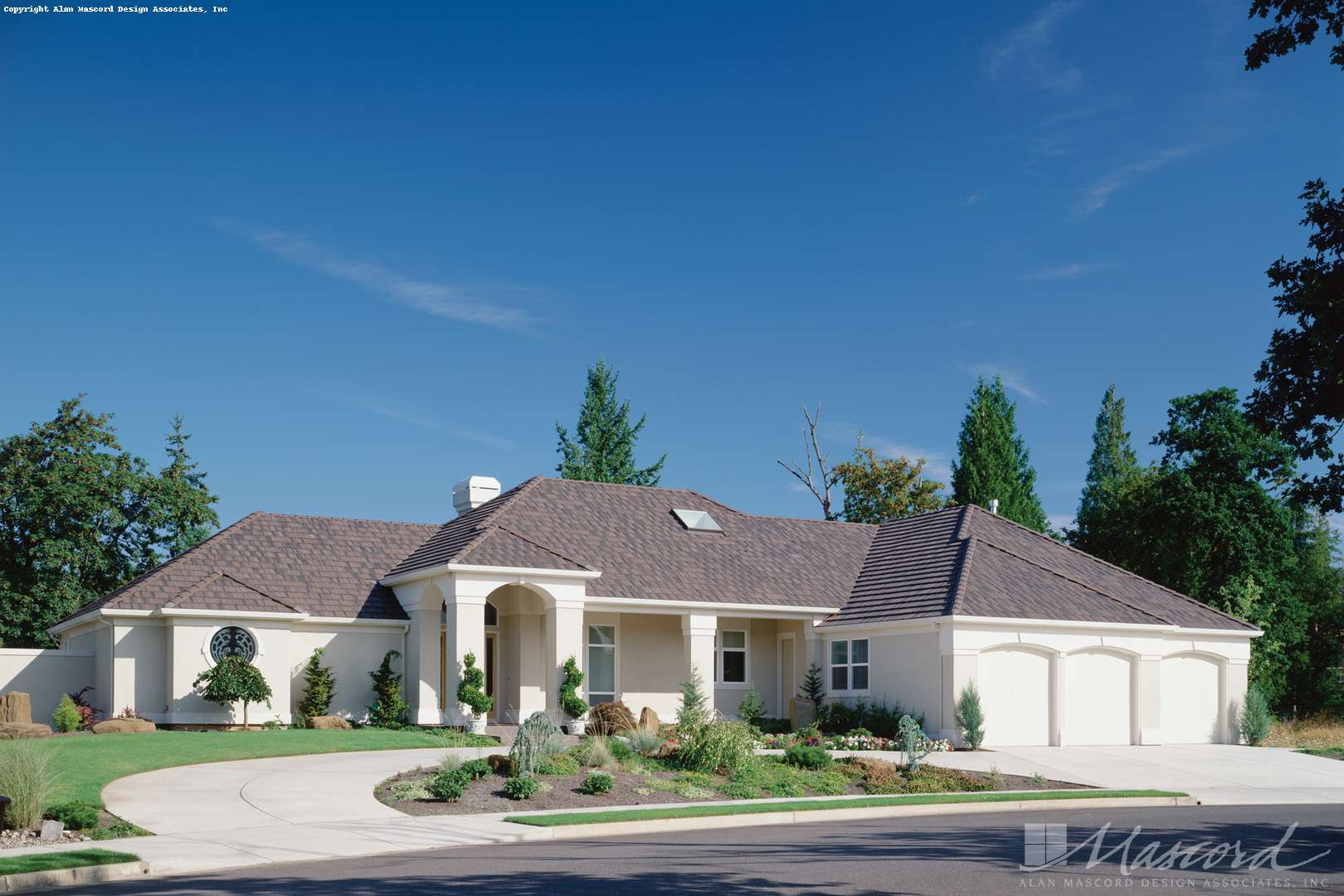 Contemporary House Plan 1313 The Grayson: 3004 Sqft, 3 Beds, 2.1 Baths