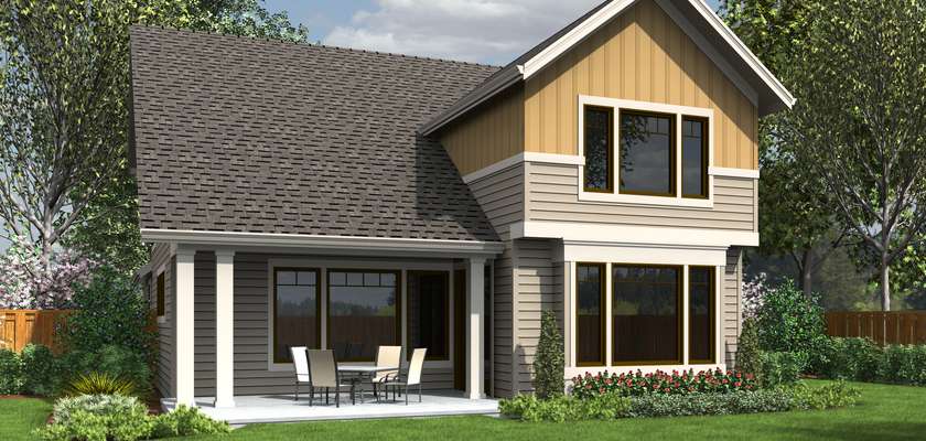 Craftsman House Plan 21125 The Barnsley: 1989 Sqft, 4 Beds, 3 Baths