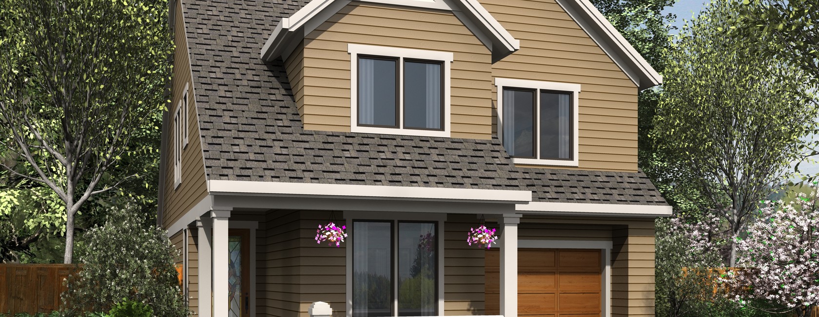 House Plan The Sunnycrest: Small House Plans with Cottage Charm