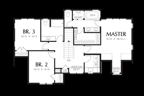 Mascord House Plan 2137BA - The Bailey