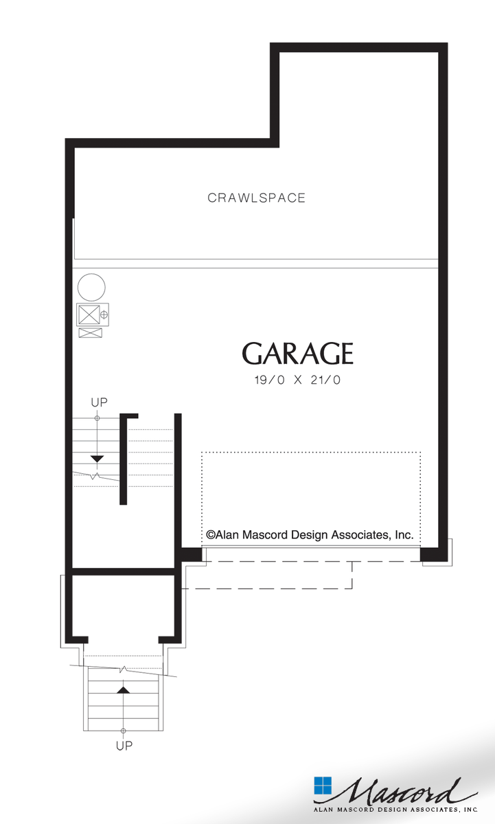 Traditional House Plan 2194 The Amerston: 1635 Sqft, 2 Beds, 2.1 Baths