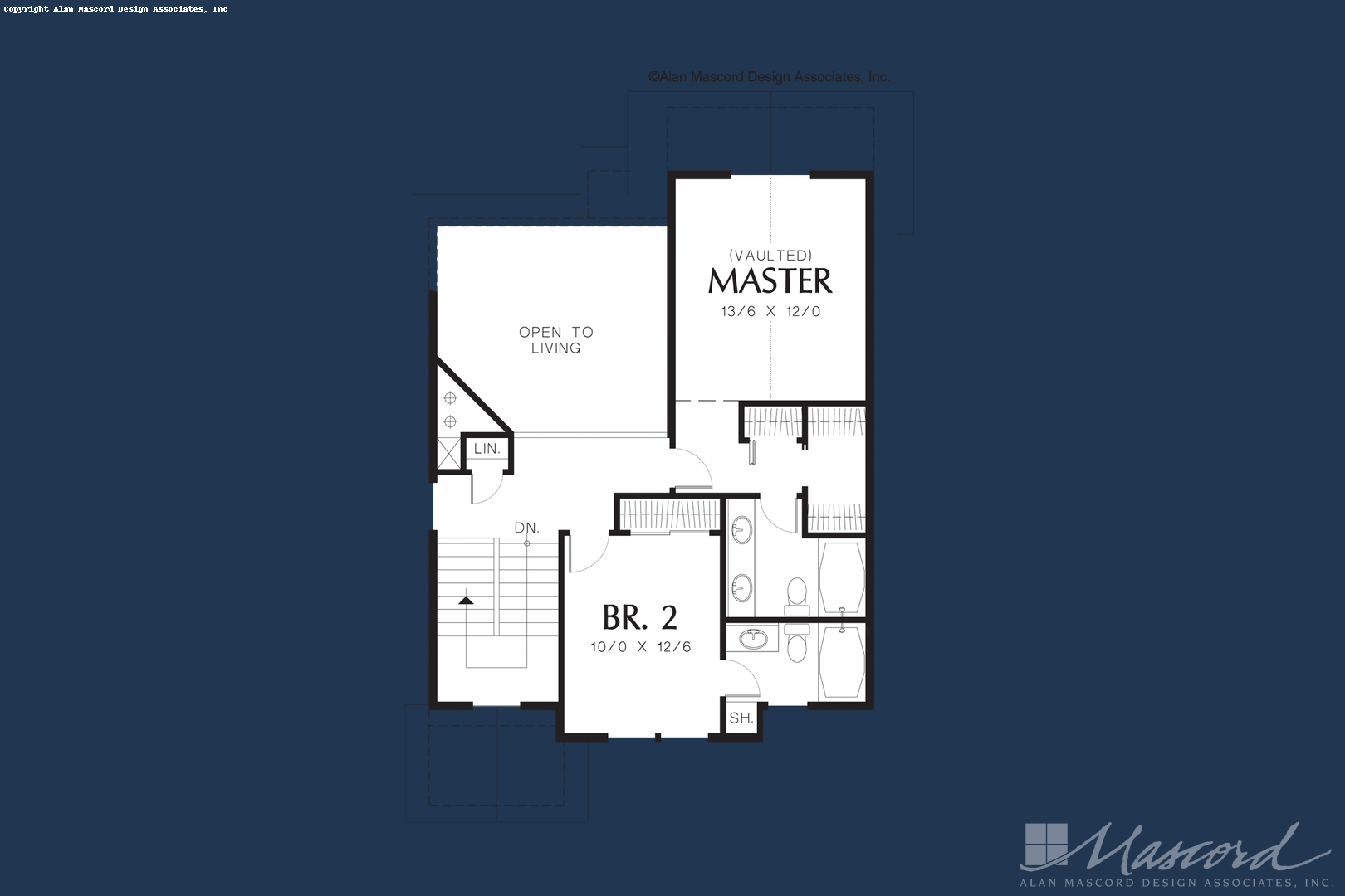 Traditional House Plan 2194 The Amerston: 1635 Sqft, 2 Beds, 2.1 Baths
