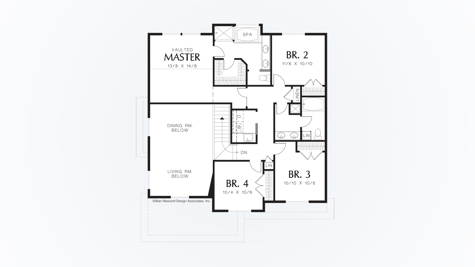 Craftsman House Plan 22125 The Afton: 2222 Sqft, 4 Beds, 2.1 Baths