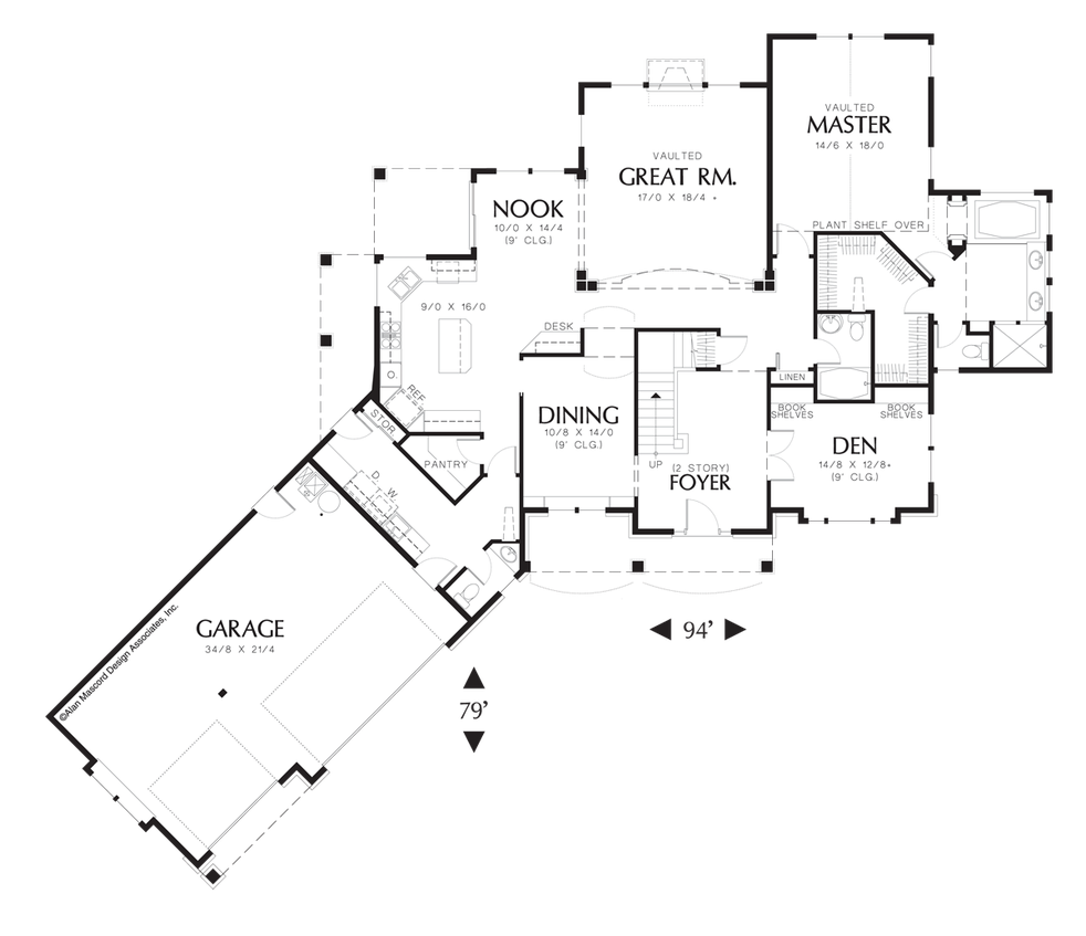 House Plan 2346 -The Kaiser