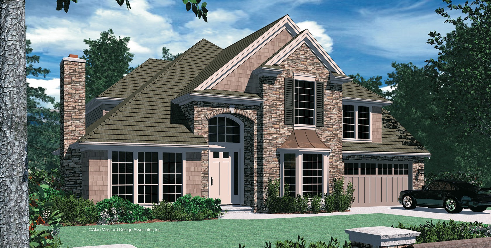 Mascord House Plan 2363 - The Primrose