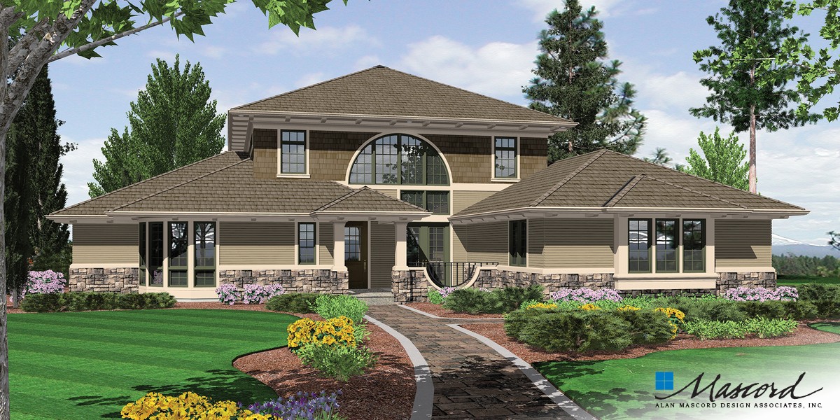 Mascord House Plan 2375 - The Tyndall