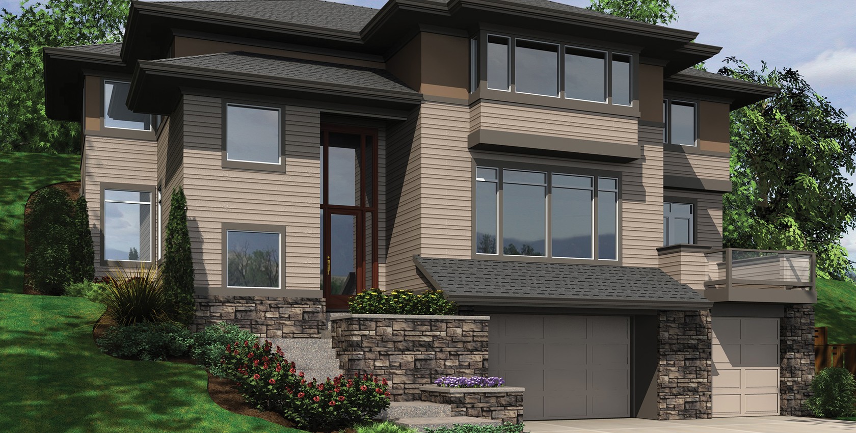 Mascord House Plan 2389 - The Raymond