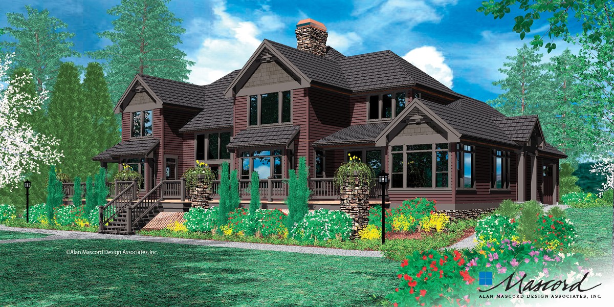 Mascord House Plan 2421 - The Ingram