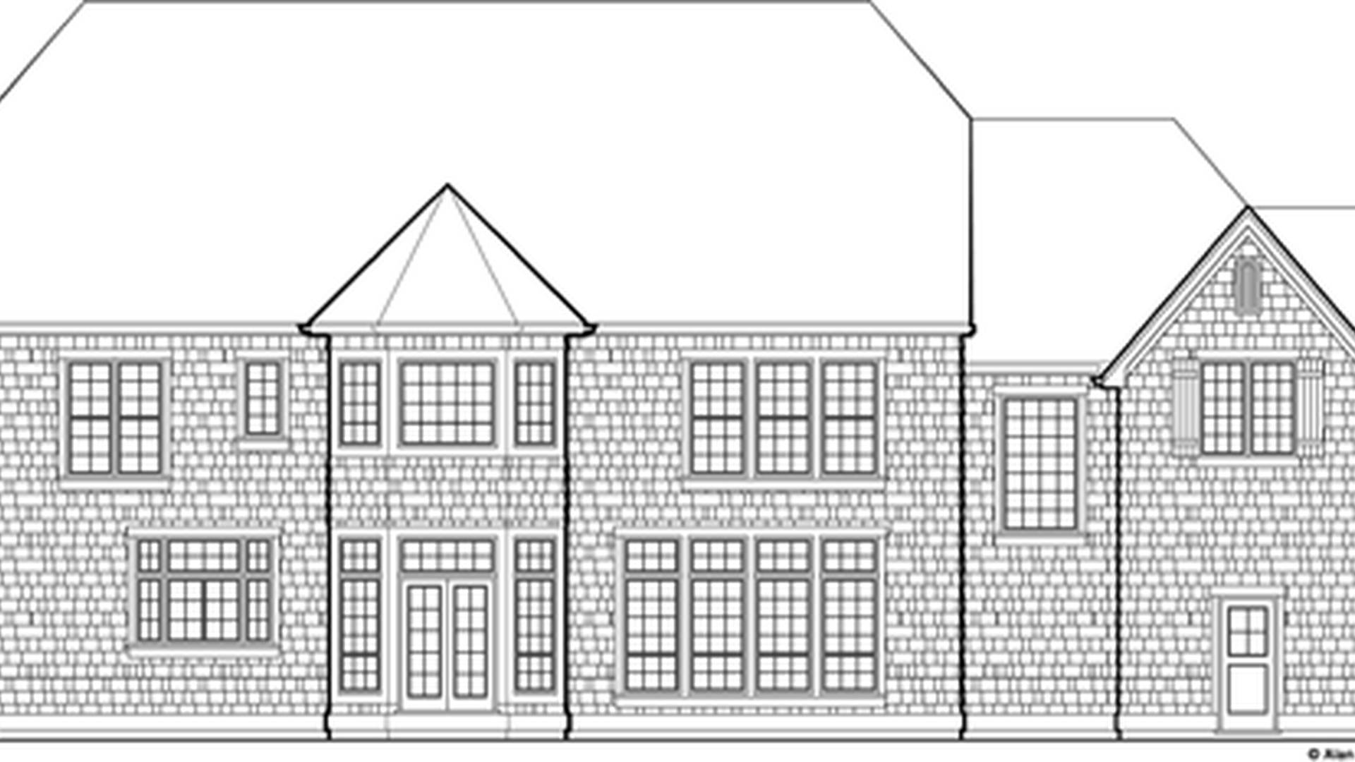 European House Plan 2422 The Fireglow: 4213 Sqft, 4 Beds, 3.1 Baths