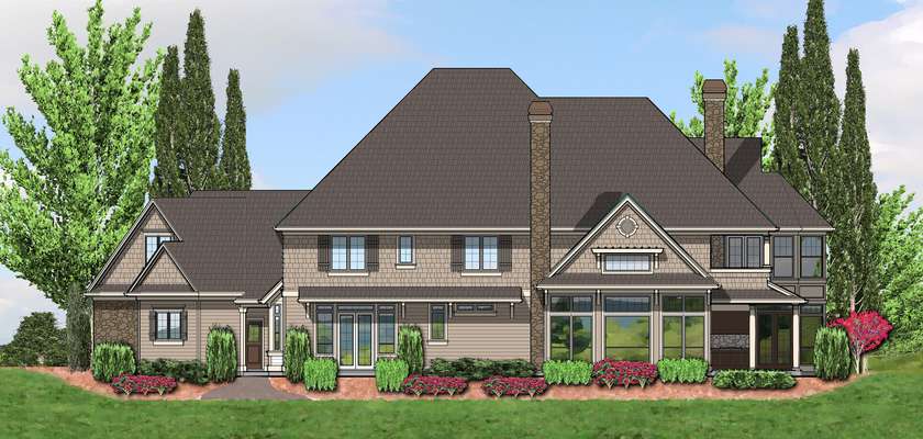 European House Plan 2449 The Hallsville: 6775 Sqft, 5 Beds, 5.1 Baths