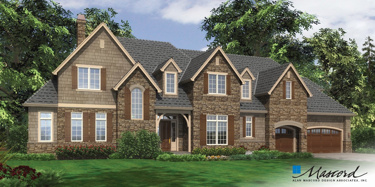 Mascord House Plan 2456 - The Lyndale