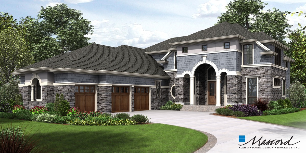 Mascord House Plan 2478 - The Octavia