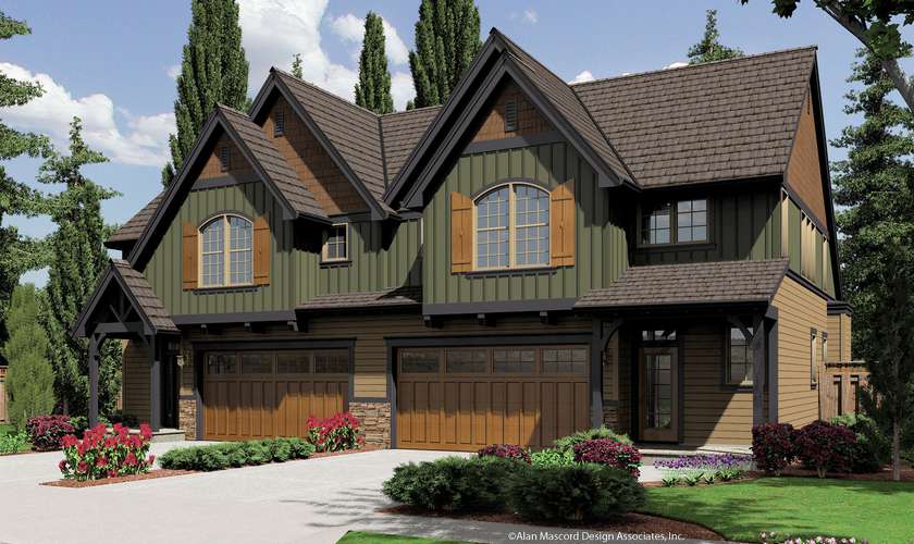 Cottage House Plan 4038 The Hawthorn: 3246 Sqft, 2 Beds, 2.1 Baths